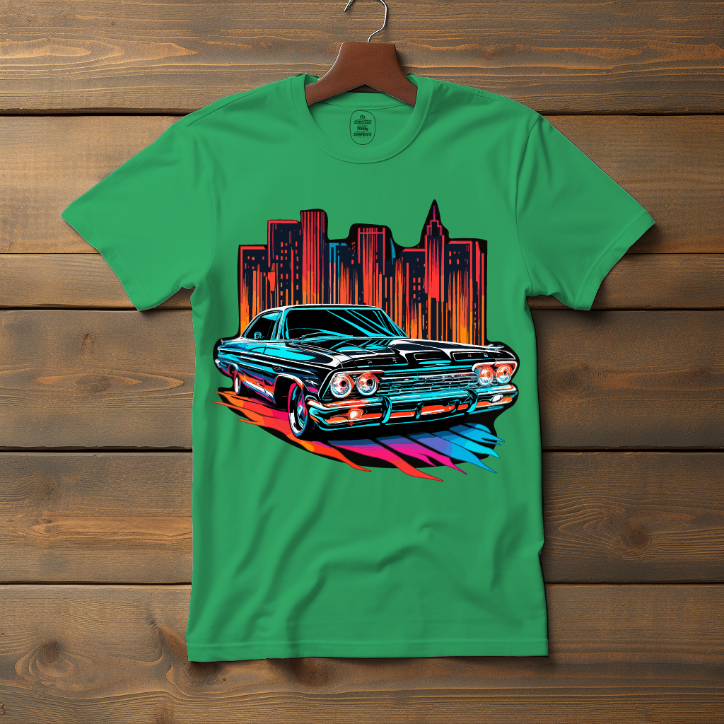 Sleek Retro-Futuristic 1963 Impala inspired V2 – AutoArtThreads
